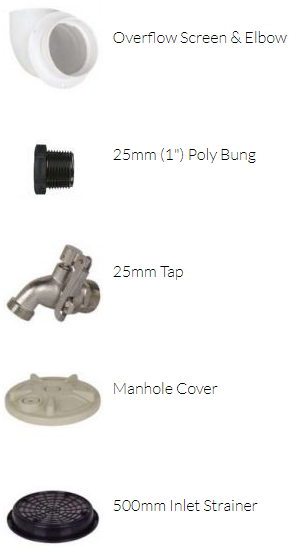 5,400 Litre Round Corrugated Team Poly Water Tank – TanksOnline