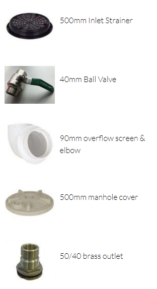 22,500 Litre Round Corrugated Team Poly Water Tank – TanksOnline